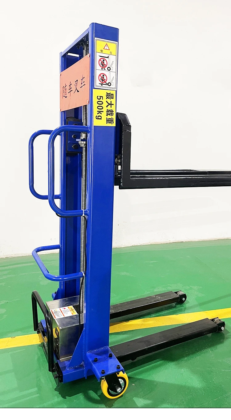 500kg Self Loading Portable Forklift - YICHA Stackers
