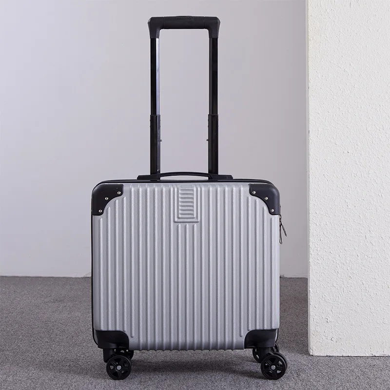Factory Abs Hard Shell Hand Luggage 18 Inches Durable Luggage Suitcase ...