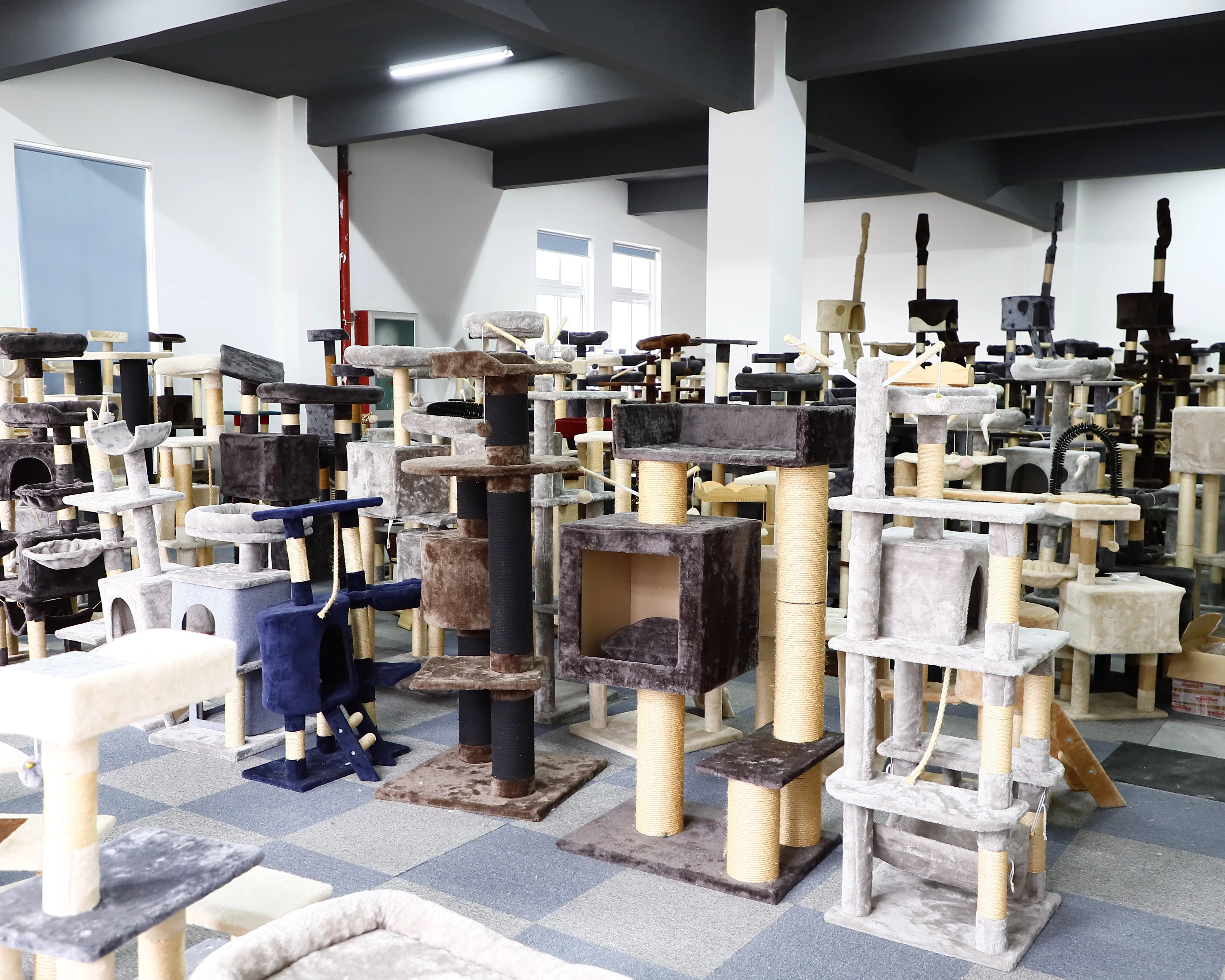 Modern Cat House And Stand With Sisal Post And Space Capsule - Buy ...