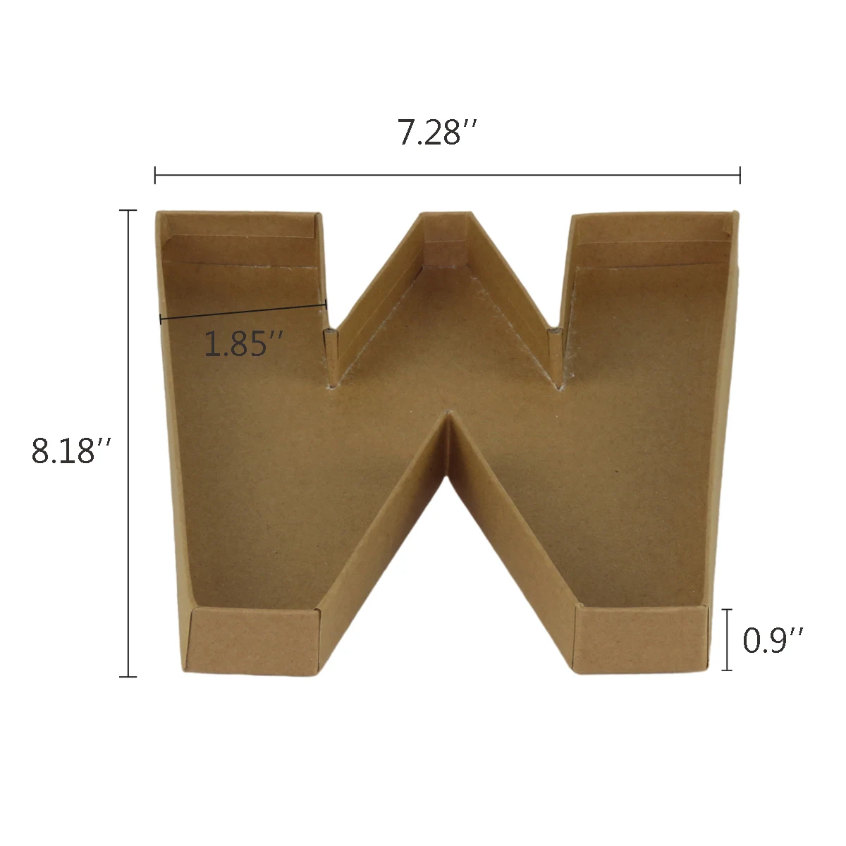 Decorative White Paper Alphabet Cardboard Gift Boxes for Candy ...