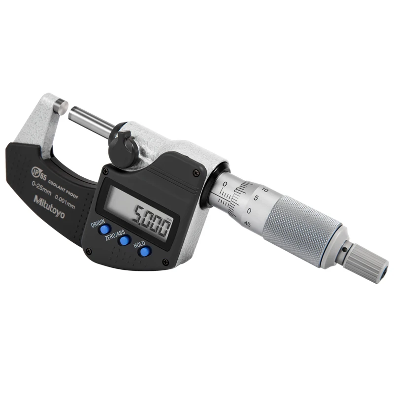 Mitutoyo Portable Digital Micrometer - Precision & Custom Support