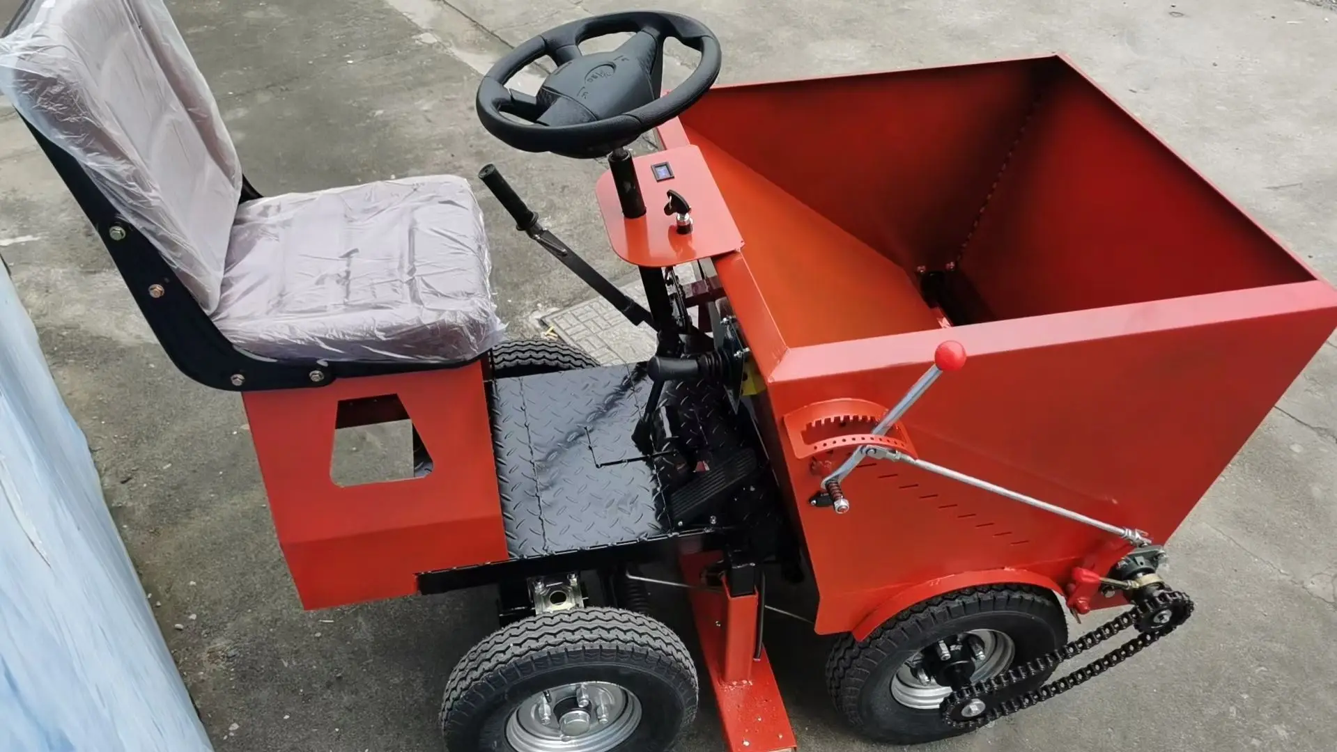 HG-800 Electric Lawn Sand Covering Machine - High Efficiency