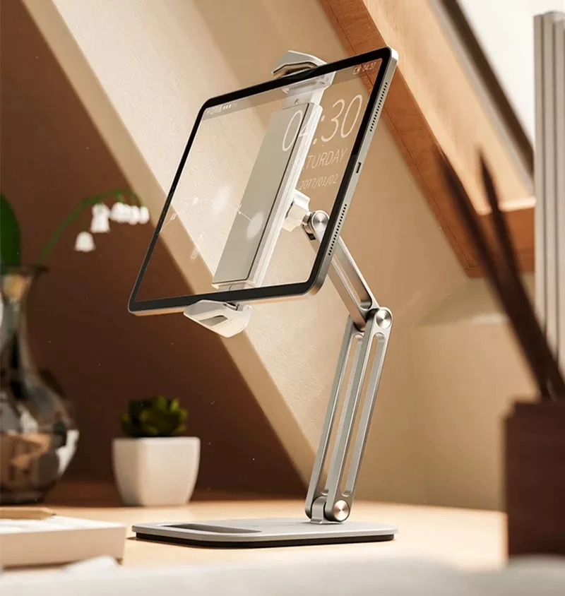 Desktop 360 Rotating Metal Tablet Display Stand Aluminium Alloy ...