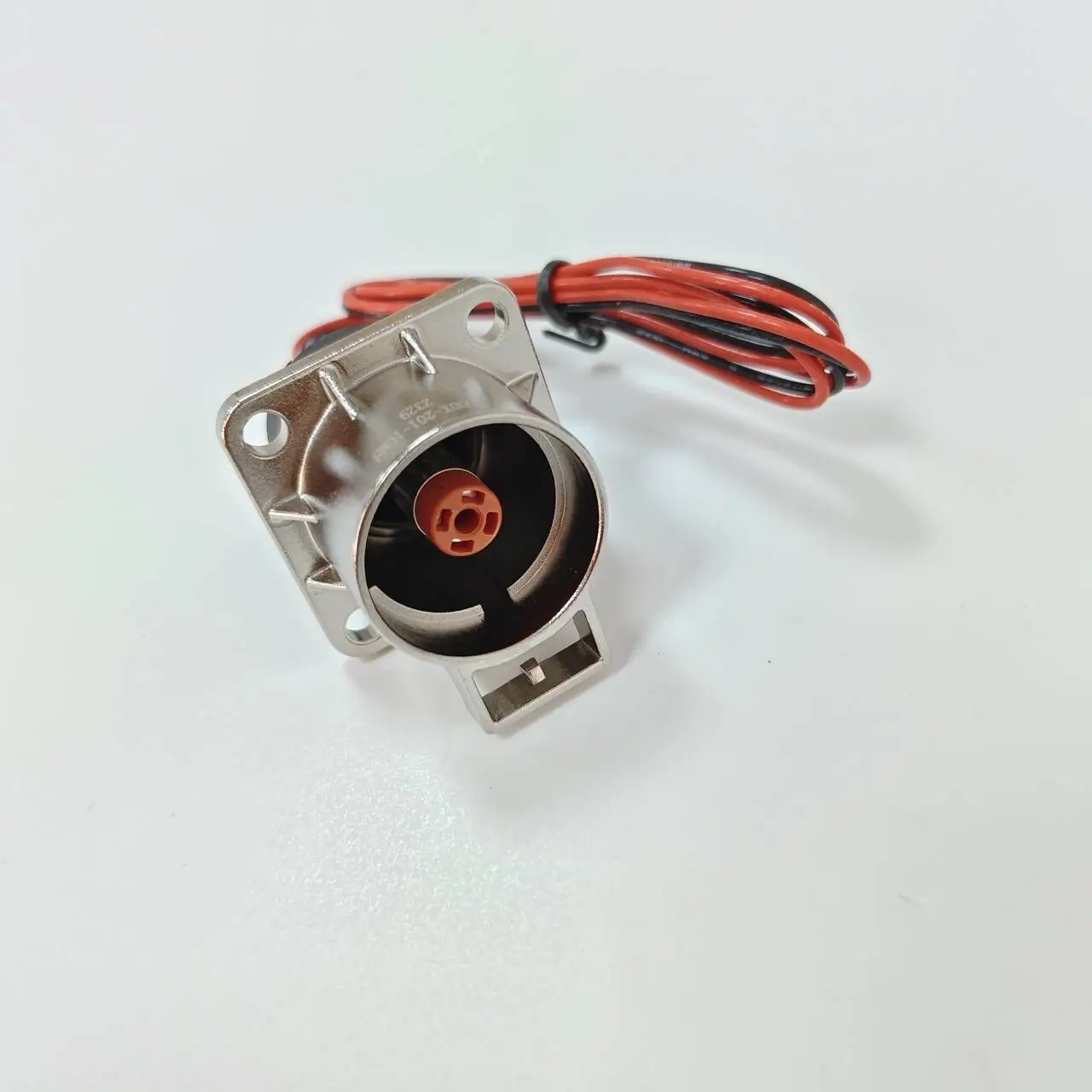 1 Pin High Voltage Interlock Connector Plug 200a 50mm2 Shielded Cable ...