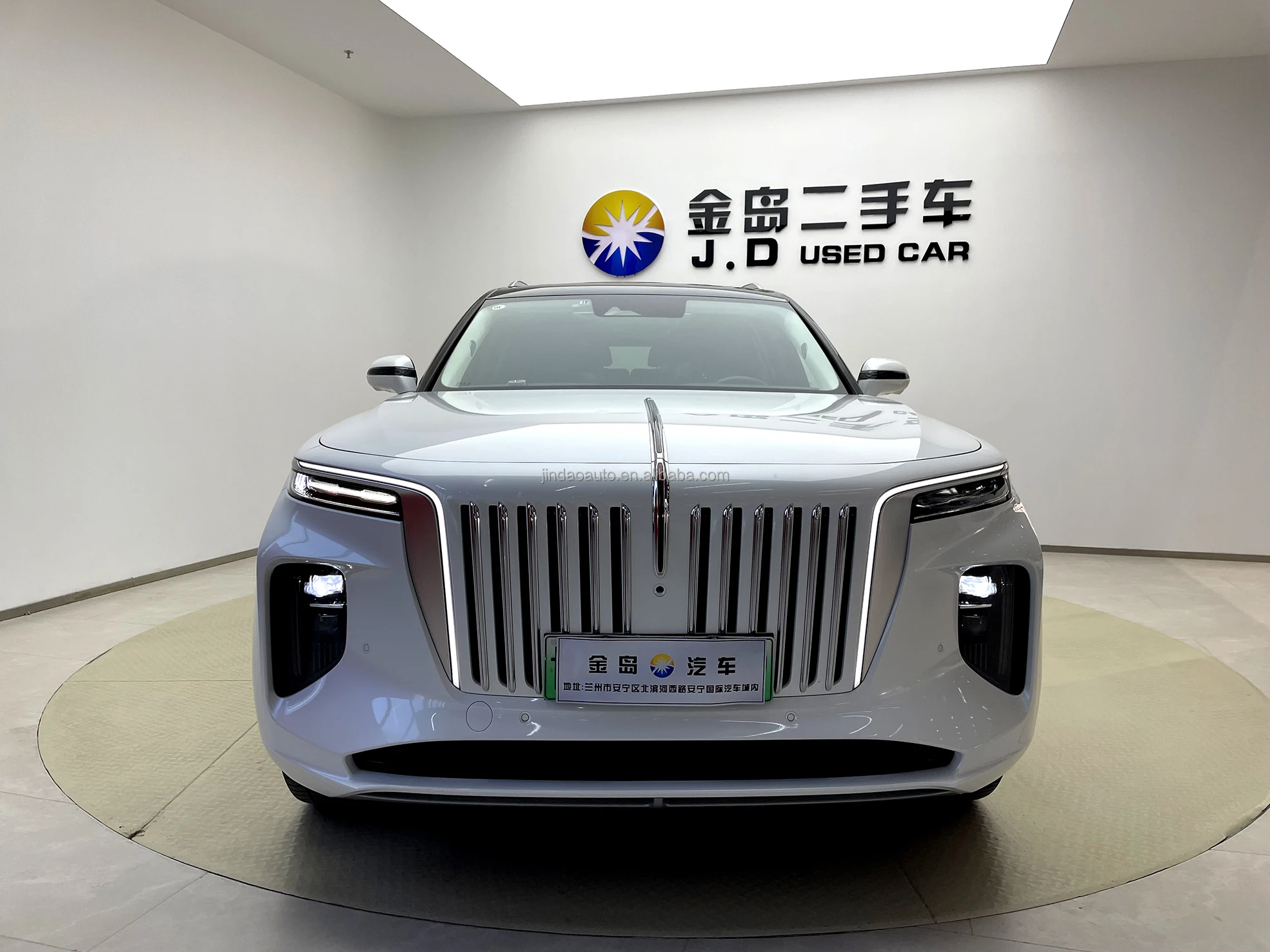 Faw Hongqi E-hs9 2021 New Energy Electric Vehicle 510km 4 Wheel Electric Cars Suv Ev Hongqi E ...