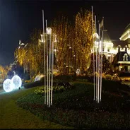 Outdoor IP65 Landscape Decorative LED Fiber Optic Reed Light