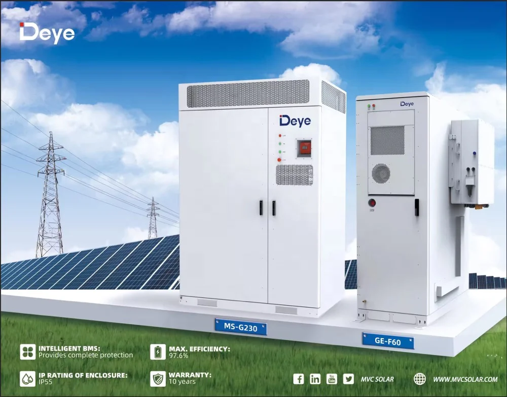 Deye 200kw Complete ESS - High Voltage Lithium Ion BESS