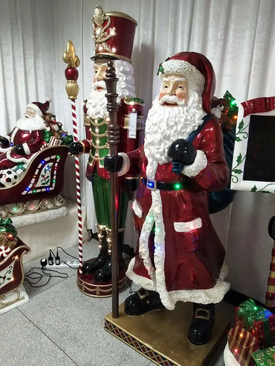 Christmas Nutcracker Soldier - Animated Outdoor Decoration