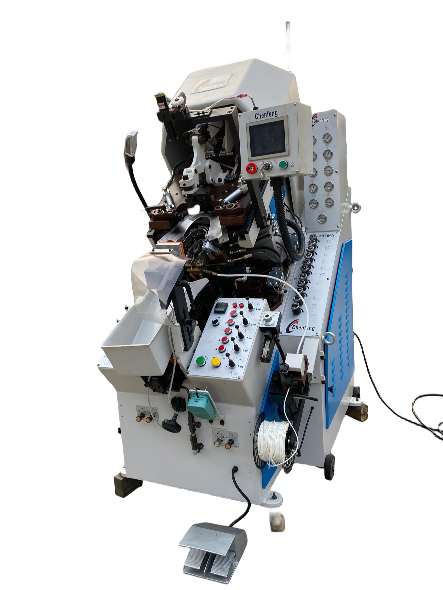 9 Pincer Hydraulic Shoe Last Making Machine - CF-747A