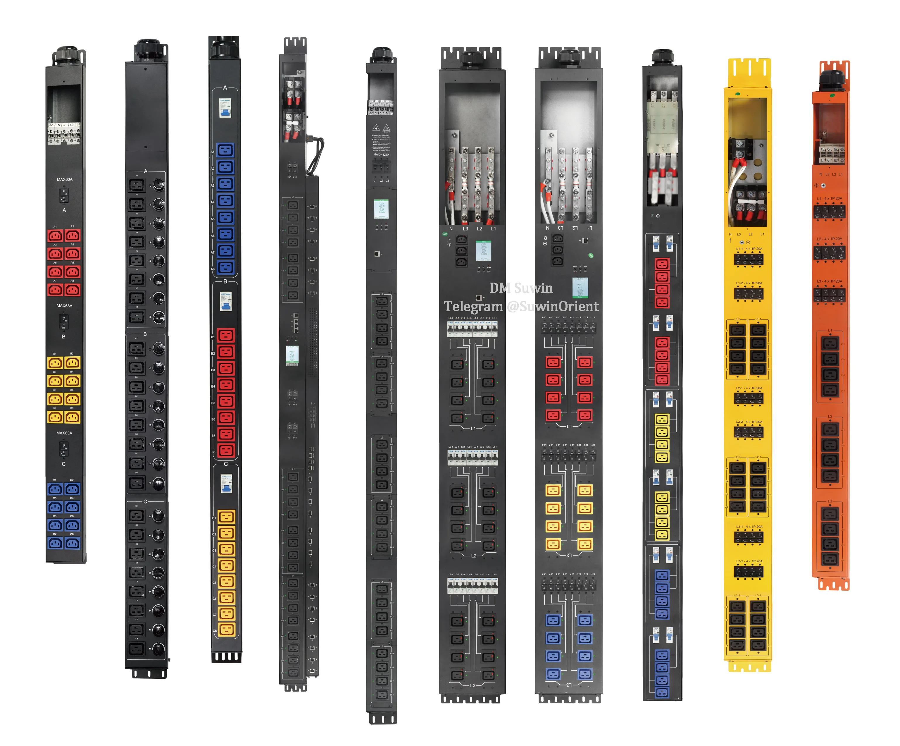 High Power PDU Immersion Cooling Box 3phase Smart PDU