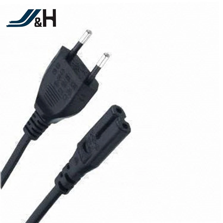 European Standard Flexible H03vvh2-f 2x0.75mm2 C7 Power Cord,Pvc Flexible Power Cords - Buy Pvc ...
