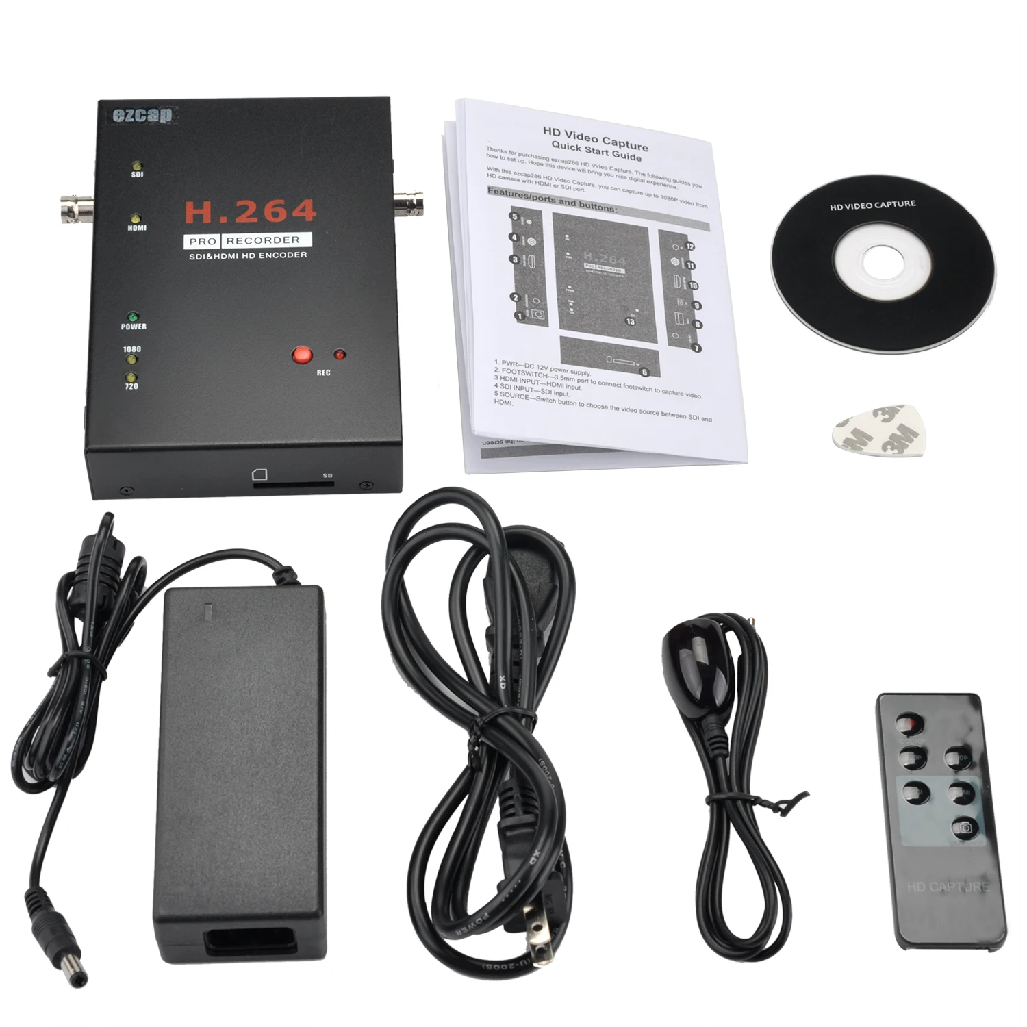 Ezcap286 H.264 Pro Recorder Sdi & Hdmi Encoder Standalone Sdi Hdmi ...