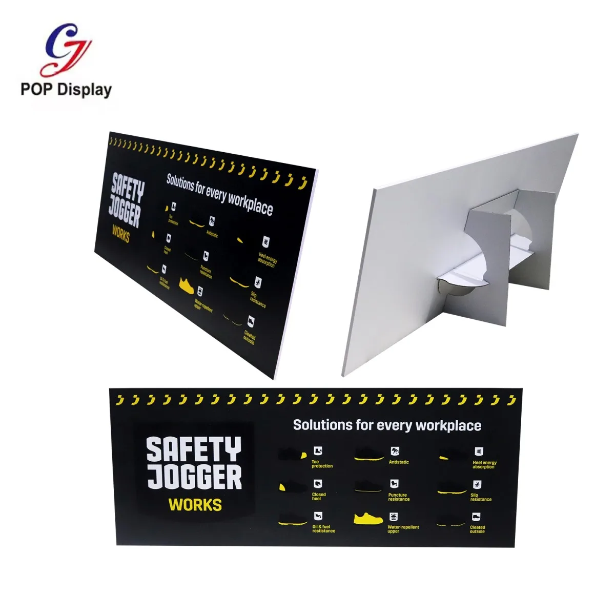 Foldable Custom Logo Print Table Standee New Design Wholesale Cardboard ...