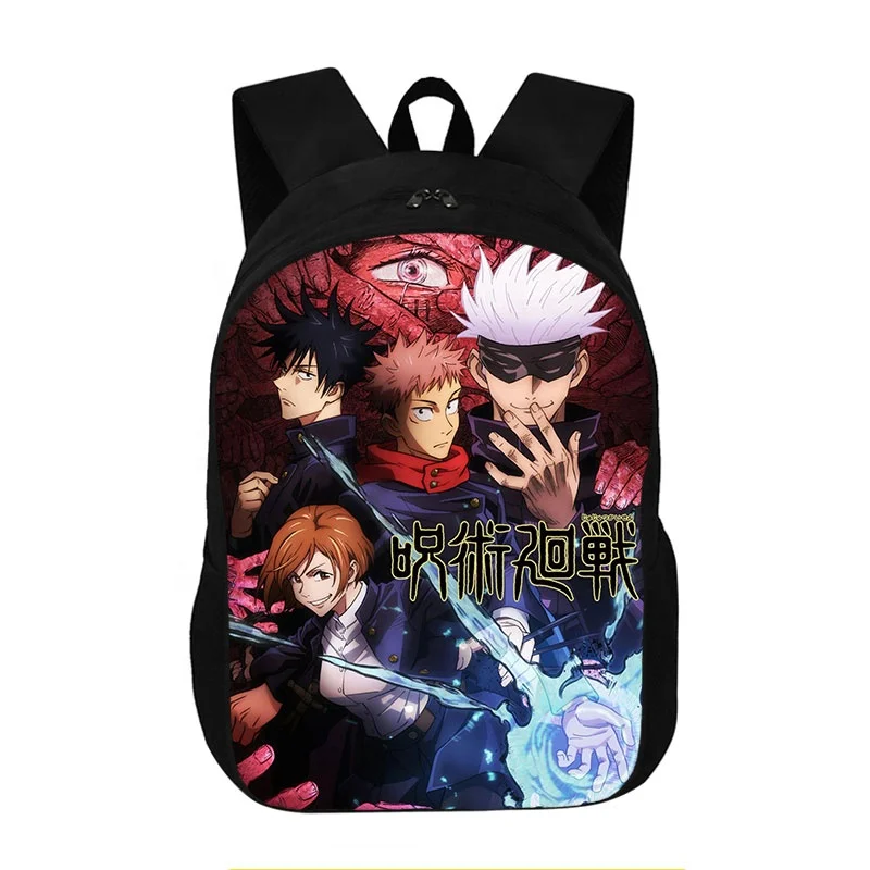Anime Jujutsu Kaisen Backpack Children School Bag For Teenager Boys ...