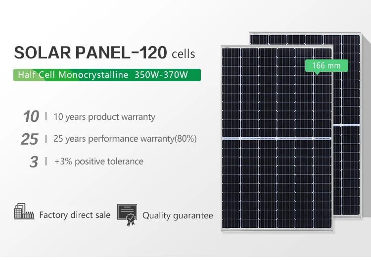 360 Watt Mono Solar Panel Panneaux Solaires 350w 360w Solar Panels 370 ...