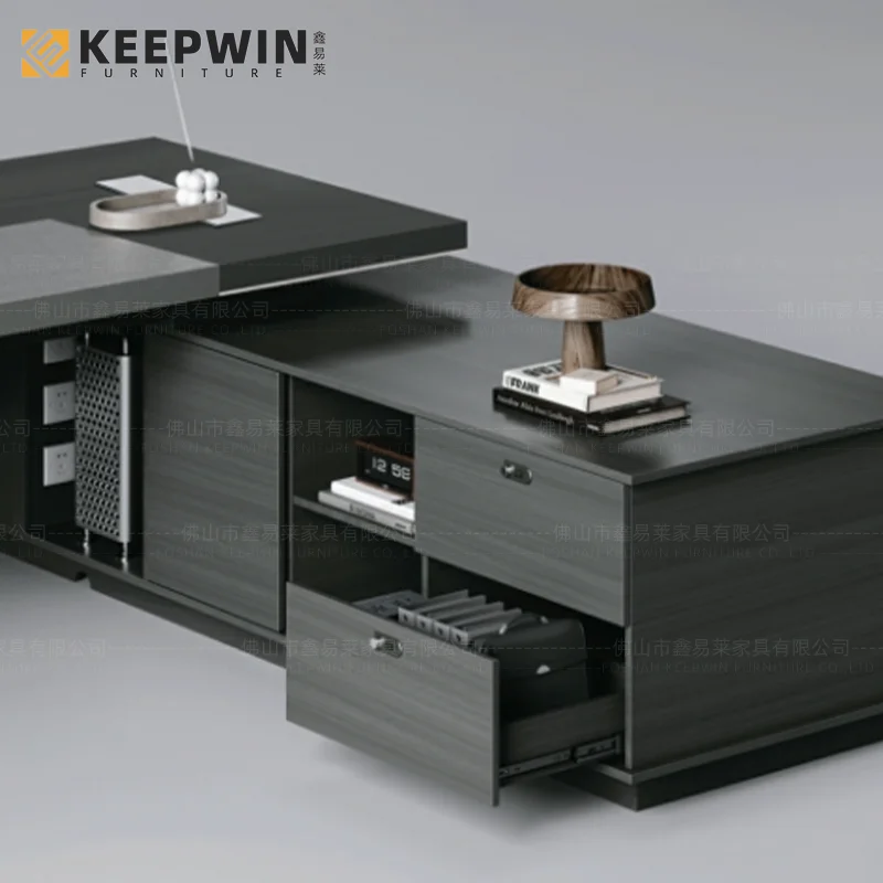 Modern Design Ceo Boss Manager Executive Office Desk for Wood Office ...