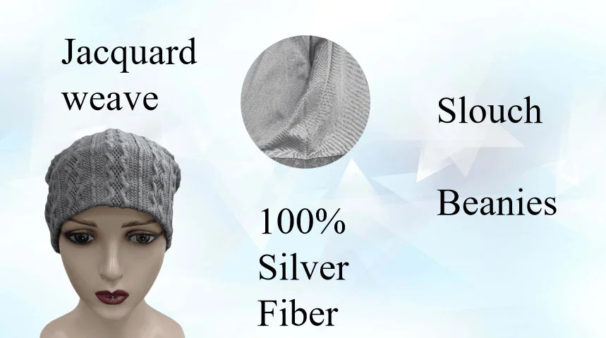 EMF Radiation Protection Hat - Faraday Beanie for Health