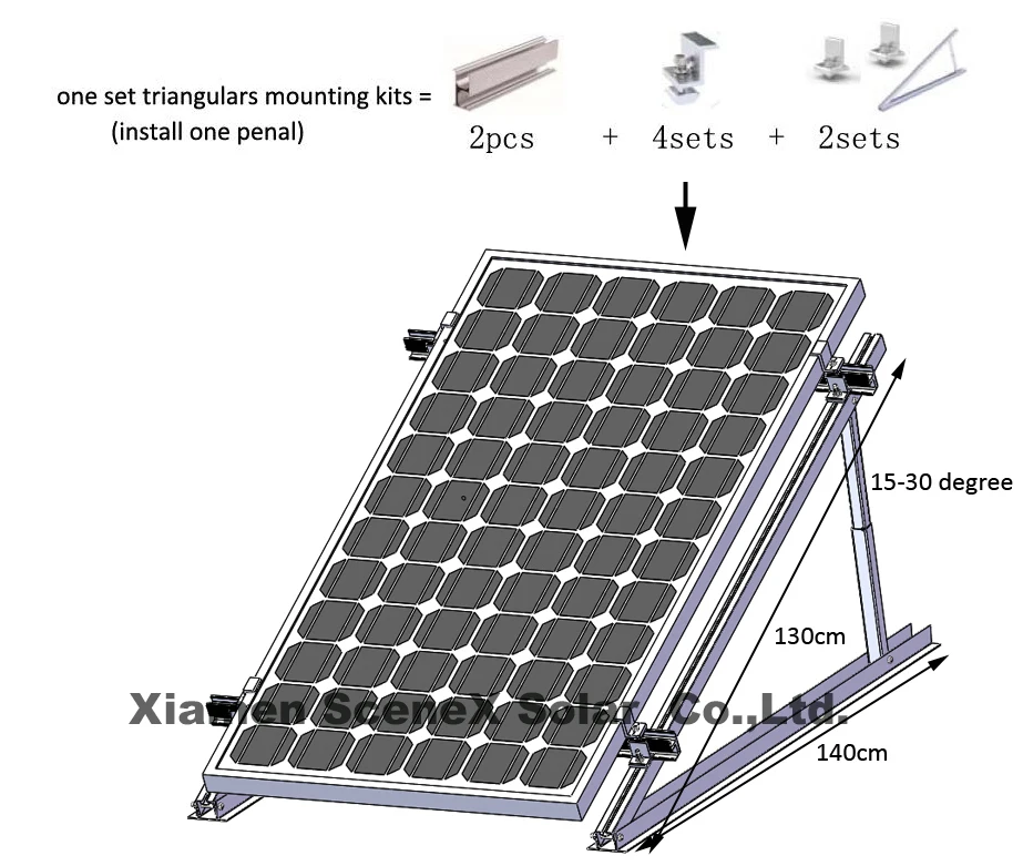 Universal Adjustable Grounding Mounting Bracket Triangular Bracket For ...
