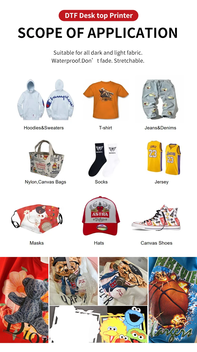 High Quality Dtf Printer Start Kit - A3 A4 Heat Transfer