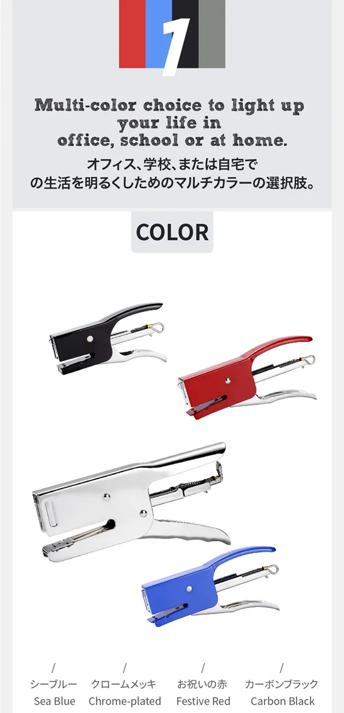 High Quality Plier Stapler For Home Office School All Metal Mechanism ...