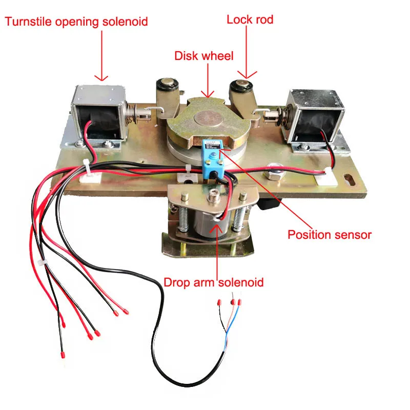 Elefine Tripod Turnstile Mechanism - Access Control Solutions