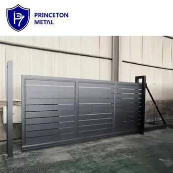 Princeton Aluminum Privacy Estate Gates Automatic Electric Driveway ...