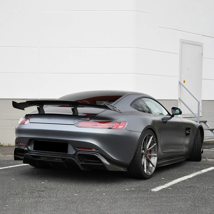 R Style Carbon Fiber Bodykit For Benz Amg Gt Gts 2015-2019 Front Lip ...
