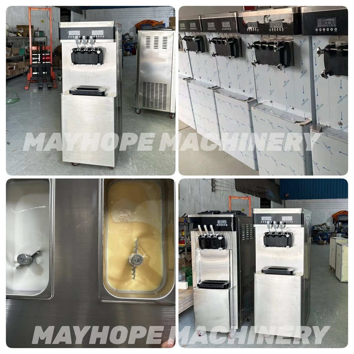 Maquinaria Heladeria Artesanal Mantecadoras De Helados Y Sorbetes Ice ...