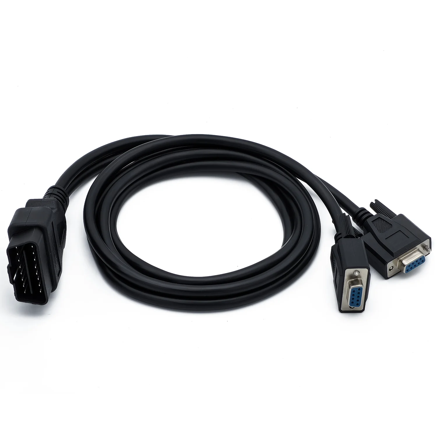 Dual Db9 to OBD Female Connector Cable - Customizable
