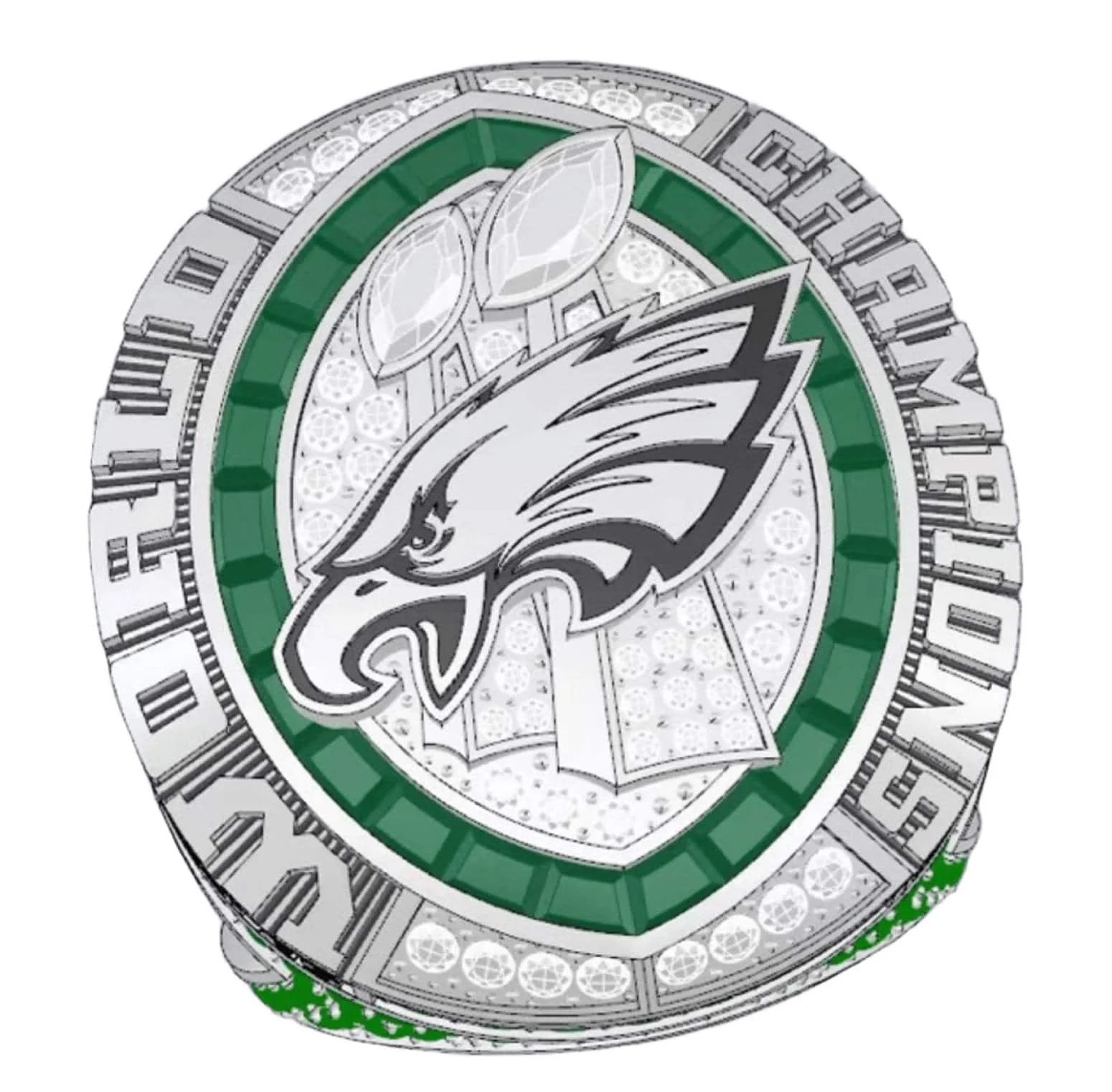 2024 - 2025 Philadelphia Eagles Championship Ring - Dibi