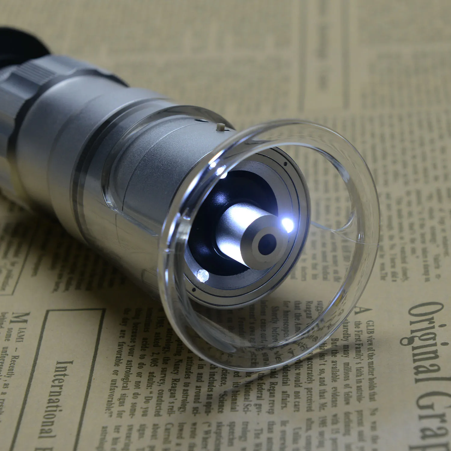 MG7518 100x LED Microscope Monocular Magnifier - Precision