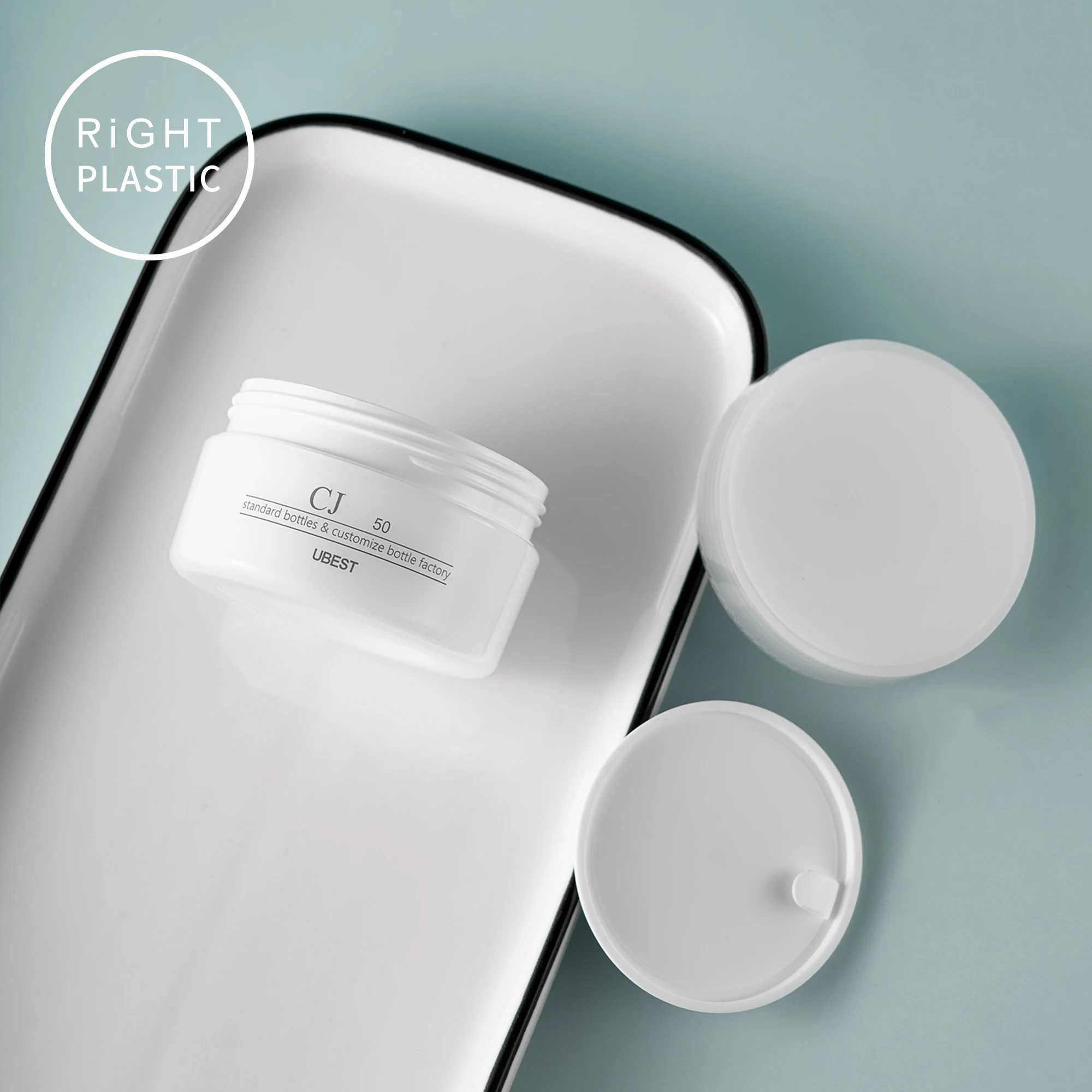 CJ PP Material Cream Bottle - Ideal for Eye Cream & Lotion