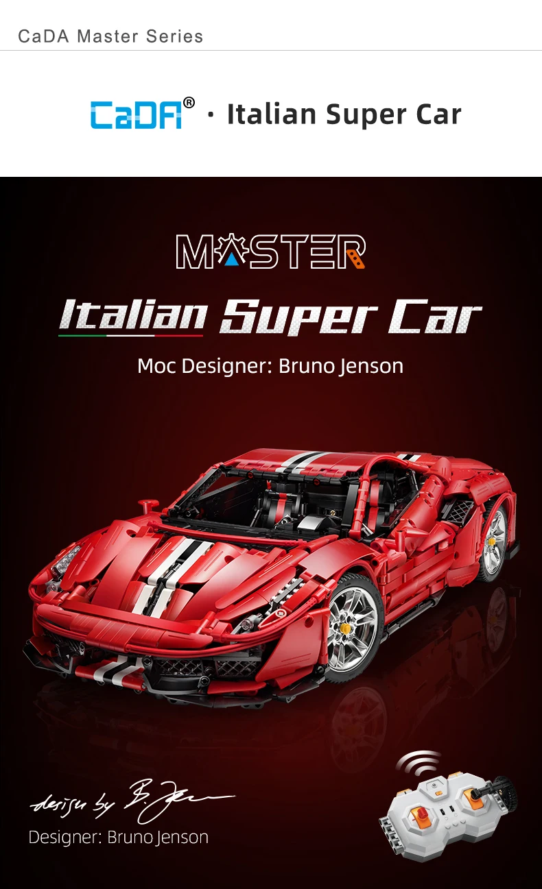 C61042 Hot Sell MOC Building Blocks - Adult Collectible Model Cars Set ...