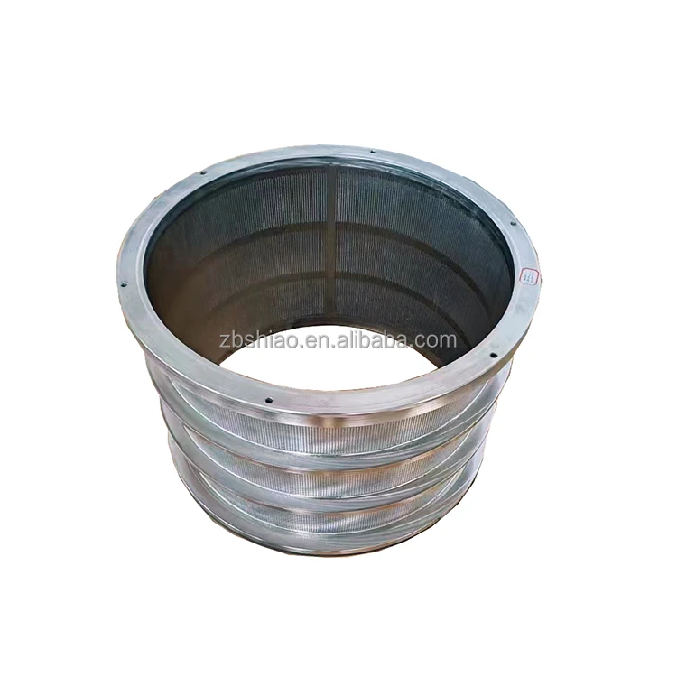 Pulper Sieve Stainless Steel Perforated Paper Pulp Screen Mesh Filter ...