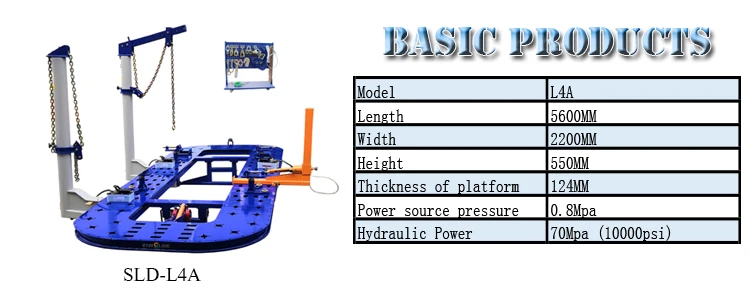 L4A CE Approved Car Measuring System/auto Body Collision Repair Frame ...