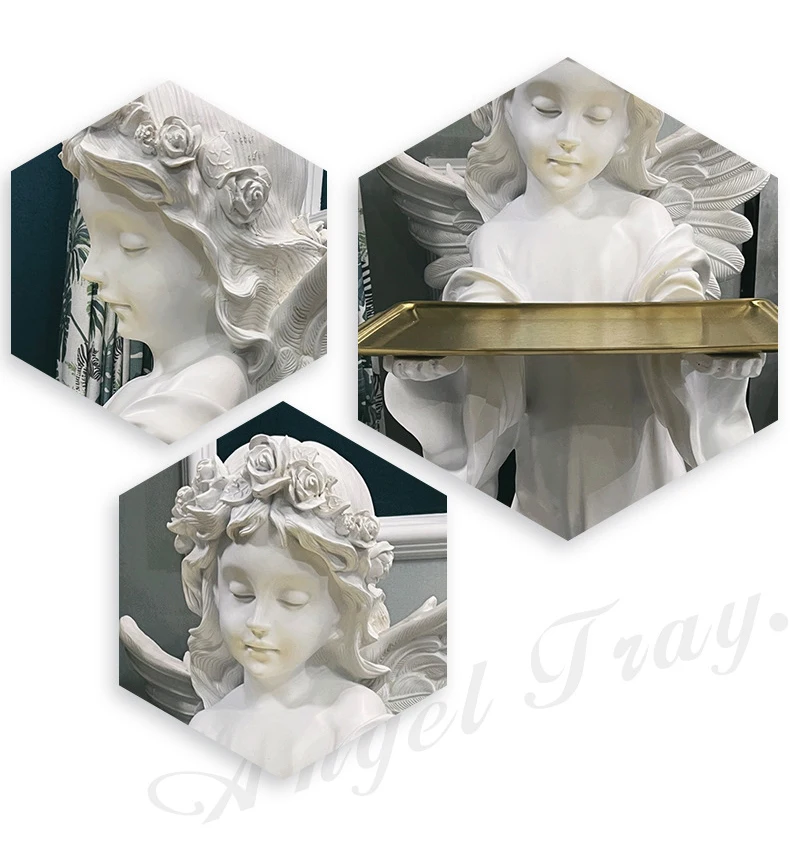Retro Resin Angel Figurines - Perfect for Decoration & Gifts