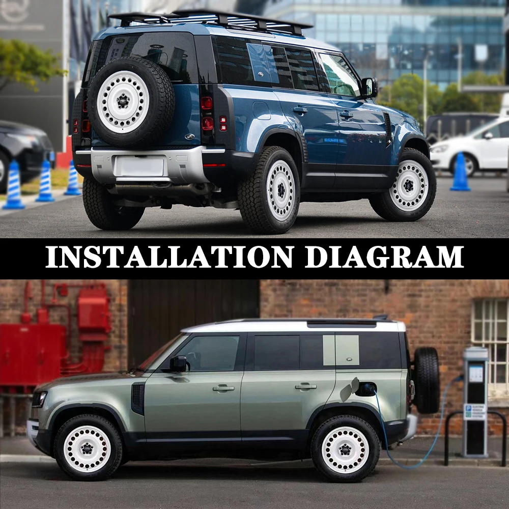For 2020 2021 Land Rover Defender Aluminum Alloy Wheel Rims Size 5 ...