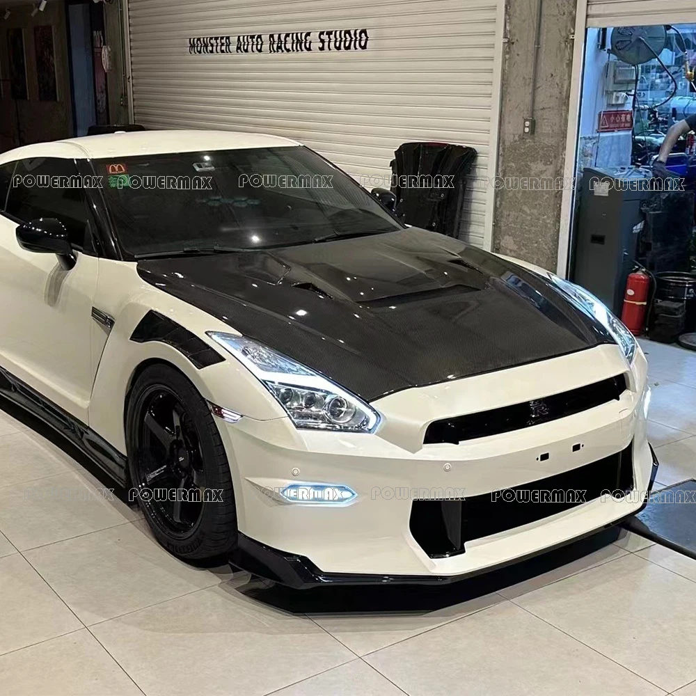 Upgrade 2024 style GTR R35 Front Bumper Assembly Including Daytime ...
