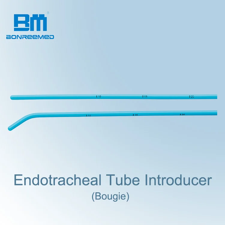 PVC/PE Hollow Solid Intubation Bougie - Flexible & Durable