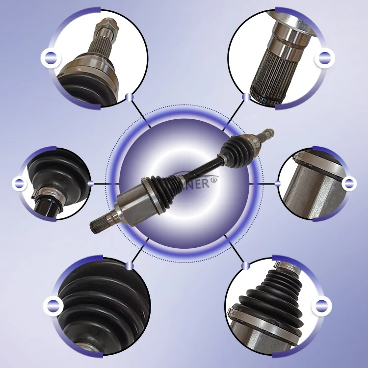 Maner Auto Transmission Systems Drive Front Axle Drive Shaft Lr117057 ...