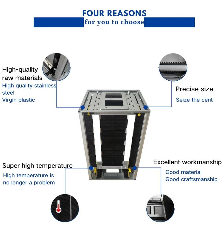 Leenol Smart Smt Reel Storage Esd Magazine Rack Smt Magazine Rack