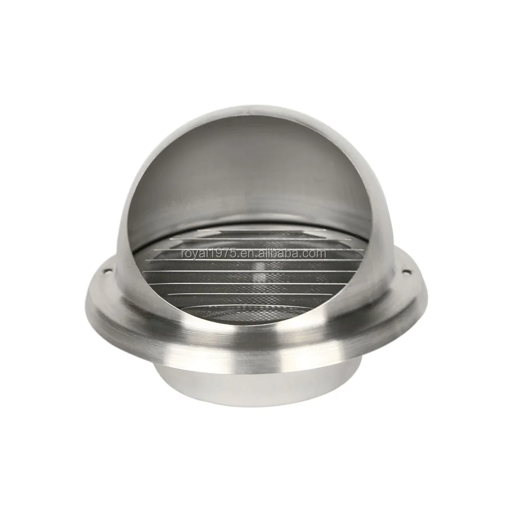 Penutup Ventilasi Udara,Atap Bulat Stainless Steel Cowl Ac Tahan Air ...