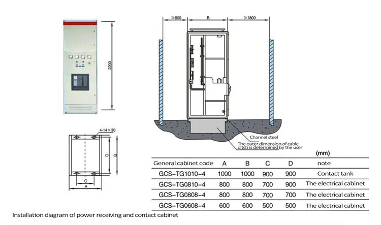 Customized Power Switchboard 400v 660v Drawer Switch Cabinet Board ...