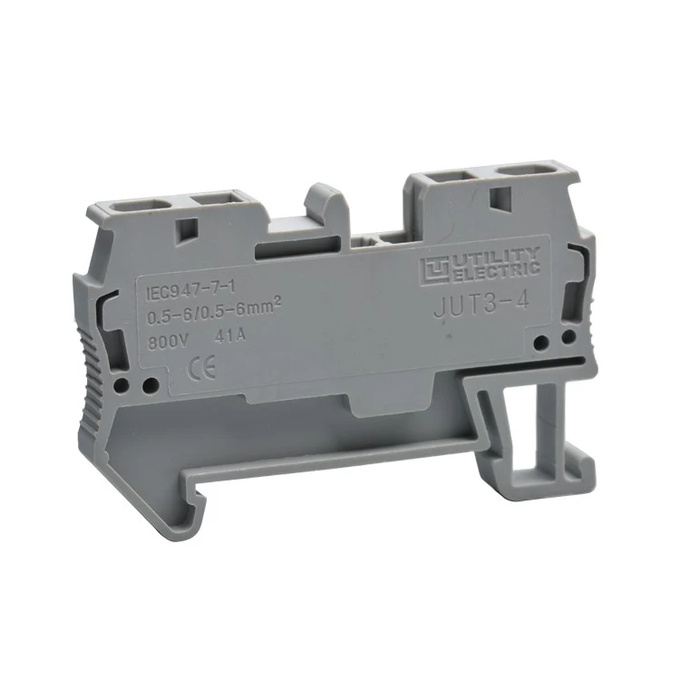 UTL Factory Classic Plastic Spring Loaded Cage & Clamp Wire Connector ...