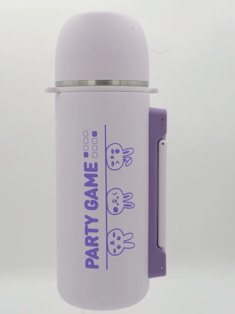 Cute Design Large Capacity Double Wall Stainless Steel Sport Water Bottle Vacuum Flask ...