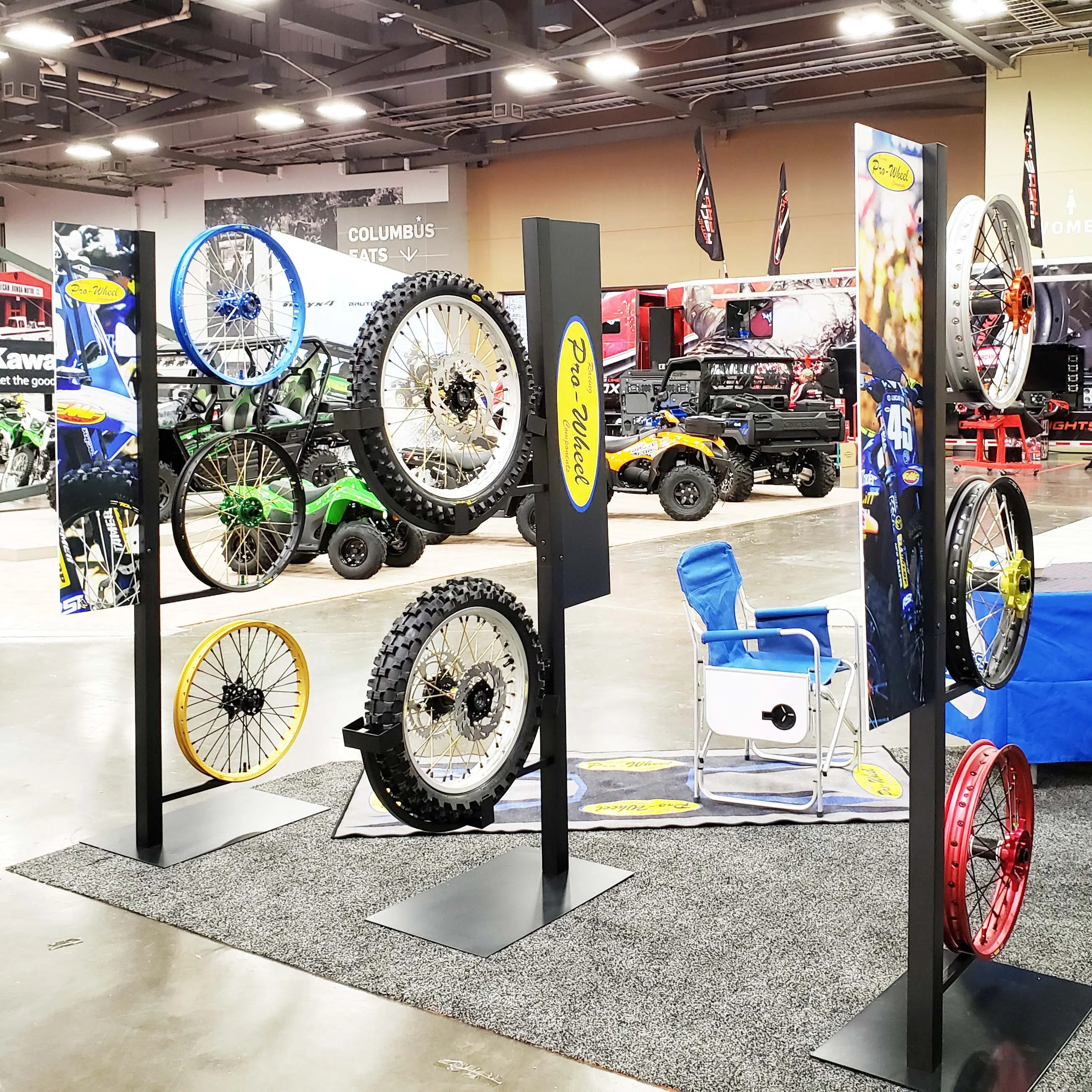 Eco-friendly Bike Wheel Display Stands - TSD-M111