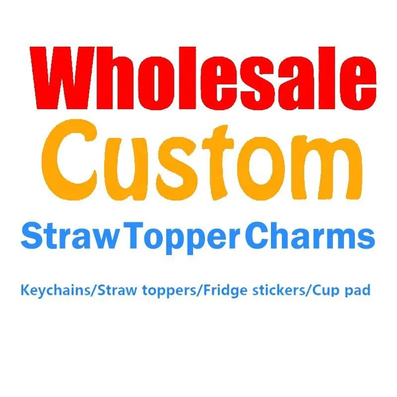 2024 New Design Straw Topper For Decoration Custom Straw Topper Hot ...