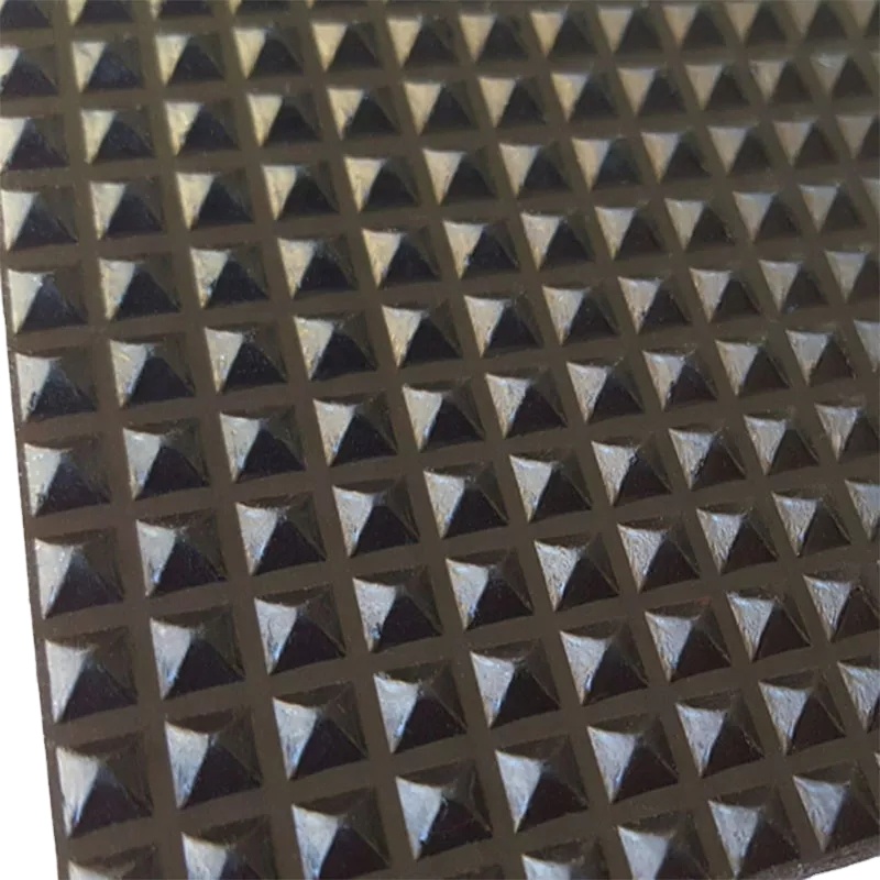 Pyramid Anti-Slip Rubber Flooring - 3mm Thick NBR & EPDM