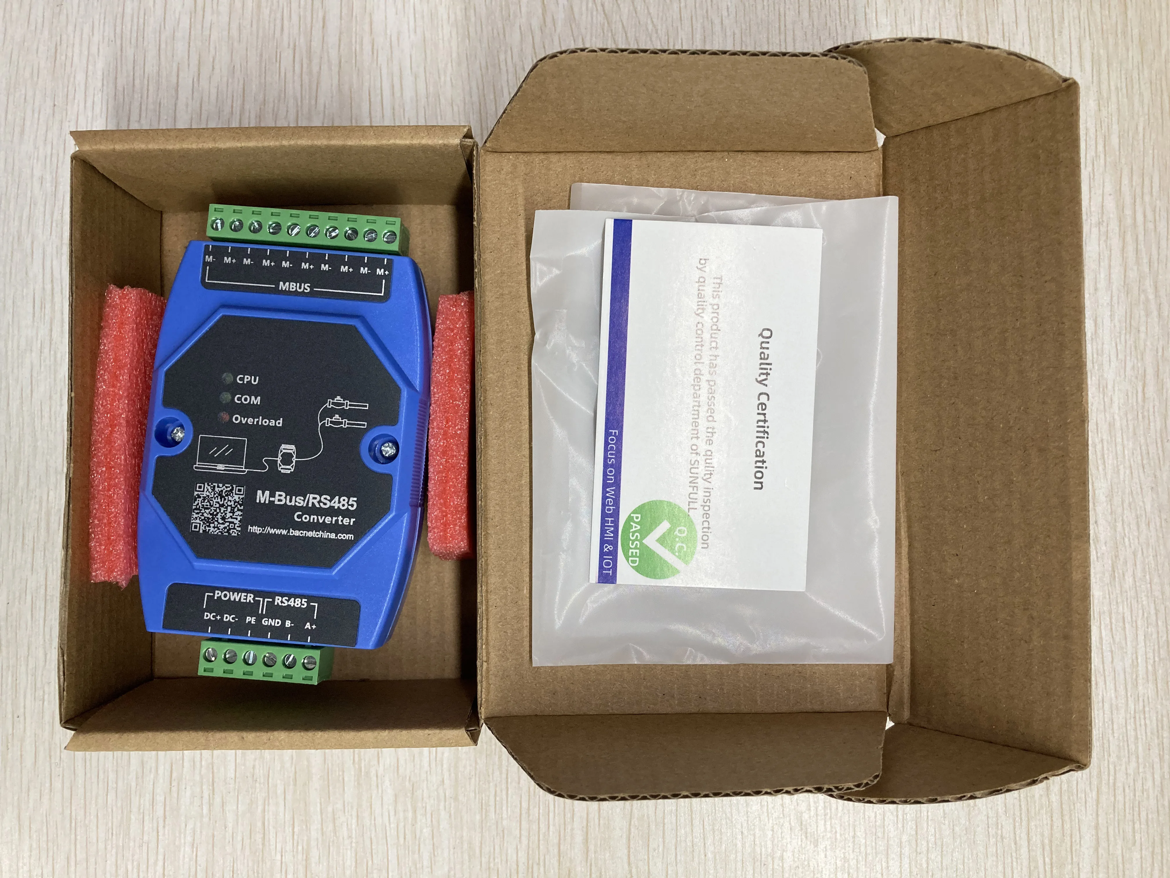 Milesgo MBUS Concentrator - Convert MBUS to RS485 DC/AC 24V