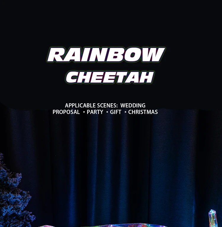 Festival LED Lights Ornament - Cheetah Led Lights Decor